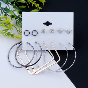 Flipkart.com - Buy NM CREATION Stylish Fashion Earring Combo 3 Bali ...