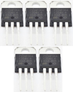 RISARYA 5PCS SET OF P55NF06/STP55NF06/55NF06 N-CHANNEL POWER MOSFET ...
