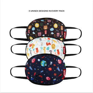 VIP BUDDY JUNIOR PACK OF 3SMALL SIZE VBDJR3SAST Reusable, Washable ...