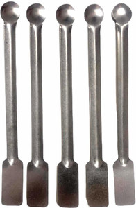 Sciencolab Stainless Steel 15 cm Lab Spatula(5pcs.)Apparatus Instrument ...