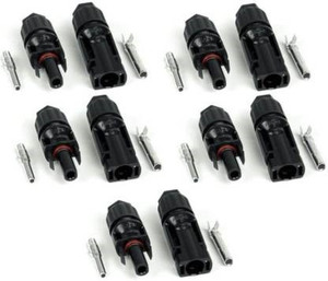 Texas Solar MC4 connector 5 Pair (Male&Female) Solar Panel Wire ...