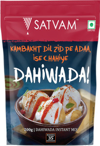 Satvam Dahi Wada Instant Mix 200 g Price in India - Buy Satvam Dahi ...