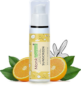 Monk Forest Sunscreen - SPF 50 PA+++ Ultra Sunscreen with UV-A &UV-B ...