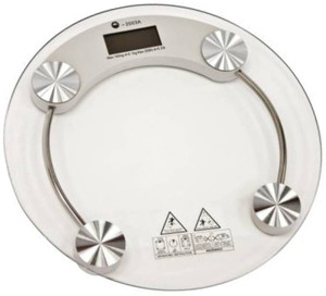 ZIORK Personal Human Body Weight Machine 2003A Transparent Round Glass ...