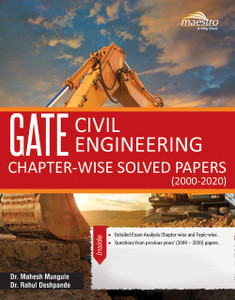 GATE Civil Engineering Chapter - Wise Solved Papers (2000 - 2020): Buy ...