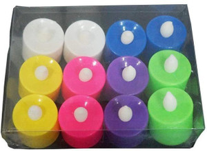 Sawariyae yellow candles ( Pack of 12) Candle Candle Price in India ...