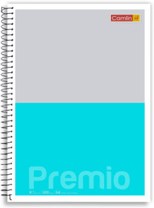 Camlin Premio A4 Notebook Single Rule 300 Pages Price in India - Buy ...