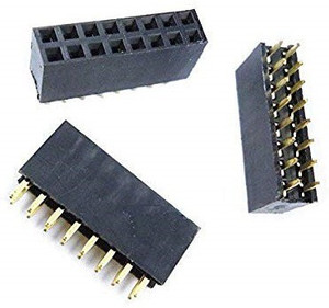 EMERGING TECHNOLOGIES 10 PCS 16pin pitch 2.54mm double row stright ...