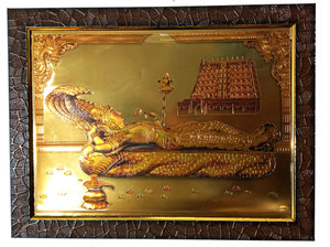 FRAMTASTIC PADMANABHA SWAMY Religious Frame Price in India - Buy ...