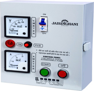 Jaisinghani Contractor Type/BCH 1 HP Control Panel Submersible Water ...