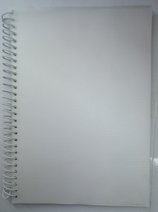 SHARMA BUSINESS spiral A4 Notebook unrulled 100 Pages Price in India ...