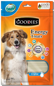 goodies Energy Treats Calcium & Prebiotic Bromelain Sticks for Dog 500 ...