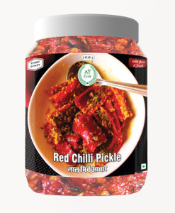 AGRI CLUB Red Chilli Pickle (Lal Mirch Achar) 500gm Red Chilli Pickle ...