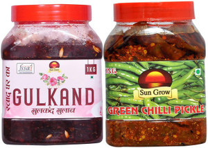 Sun Grow Combo of Organic Homemade Natural Damask Rose Petals Marwari ...