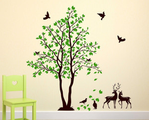 Wallzone 100 cm TREE Removable Sticker Price in India - Buy Wallzone ...