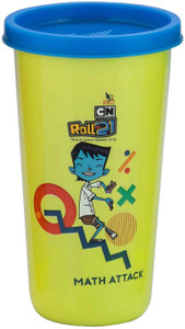Marwall CN Cartoon Character Printed Stainless Steel Glass with Straw ...