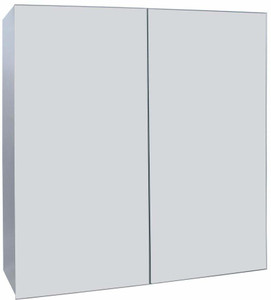 lyca 18 X 18 double door mirror cabinet Steel Wall Shelf Price in India ...