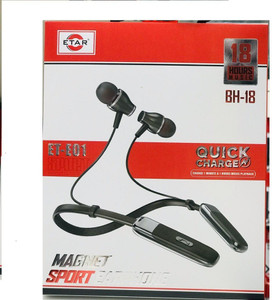 ETAR BH 18 BLUETOOTH HEADPHONE PACK OF 1 Bluetooth Price in India - Buy ...