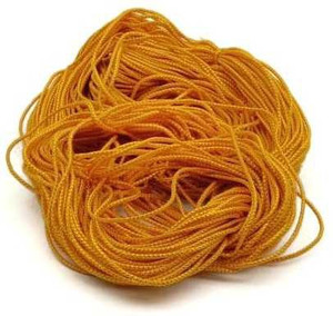 Satyam Kraft 90 Meter Golden Designer dori Macrame for Art and Craft ...