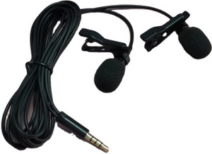 MobFest ® Superb Quality Wired collar mike for video Mini Microfono ...