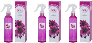 Sol Musk Spray Musk Air Freshener - Pack Of 3 (3 X 250ml) Price in ...