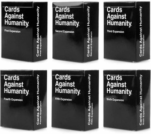 GEEKMONKEY Cards Against Humanity - Original Expansions Party Game ...