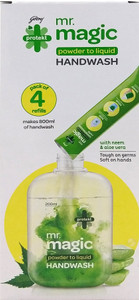 Godrej Protekt Mr. Magic Powder to Liquid Hand Wash Pouch - Price in ...