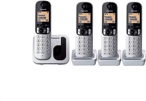 Panasonic WIRELESS INTERCOM 4 EXTENSION Cordless Landline Phone Price ...