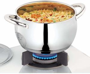 BOROSIL CookFresh Stainless Steel Casserole Handi 2.1 L with Lid Price ...