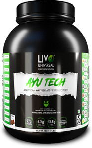 LIVO UNIVERSAL AYU TECH Whey Isolate Protein Powder 15 Herbs (Whey ...