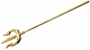 damurhu Traditional Lord Shiva Energized Brass Trishul Shoolam for ...