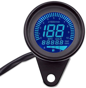 P A UNIVERSAL DIGITAL METER BLACK-01 Digital Speedometer Price in India ...