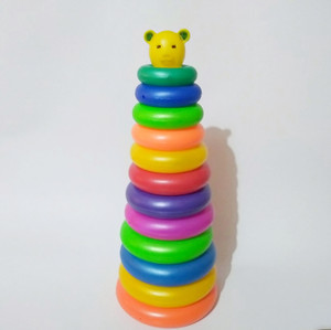 ilaviz Toddlers Toys Rings Educational Teddy Stacking Ring / Ringer (11 ...