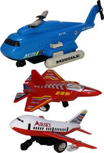 Miniature Mart Pack Of 3 Small Size Made From Plastic Indian Miniature ...