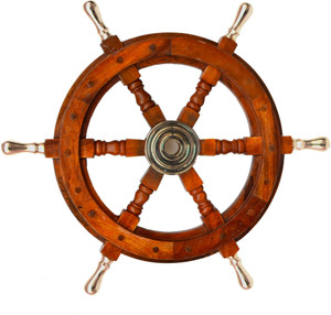 Manza International Brass Handle Ship Wheel Price in India - Buy Manza ...