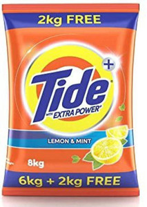 Tide Wasing Powder (8kg) Detergent Powder Price in India - Buy Tide ...