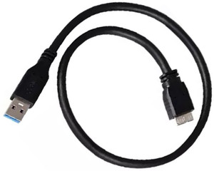 EverMart Micro USB Cable 1 m External Hard Disk Cable USB 3.0 A to ...