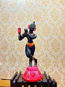 krishnagallery1 Black Brass Krishan Murti Pure Brass Pital Krishan ...