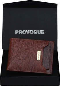 PROVOGUE Men Brown Genuine Leather Wallet Brown - Price in India ...