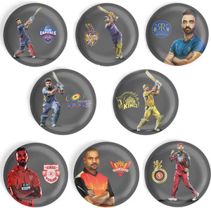 dhcrafts All in one cricket star Fridge Magnet Pack of 8 Price in India ...