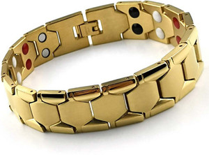 Jewelgenics Stainless Steel Titanium Bracelet Price in India - Buy ...