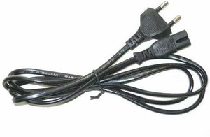 WETEK Power Cord 1.5 m 2 pin Power Cable for Home, 8 AC Power Supply ...