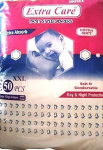 Extra Care ExtraCare EXTRA ABSORB Pant Style Diapers 50PCS (XXL) - XXL ...