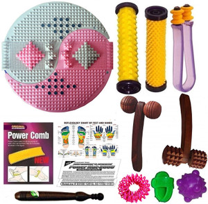 escor APMKO2SP Acupressure Power Mat Kit with Magnetic Pyramid n Thai ...