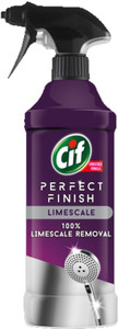 Cif Perfect Finish Limescale Remover 435ml Regular Spray Toilet Cleaner ...