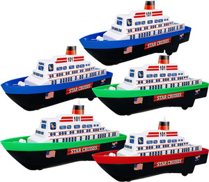 Miniature Mart 5 Small Size Plastic Made Indian Miniature Model Cruise ...