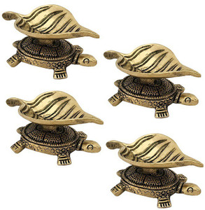 Divine Mantra Turtle Leaf Vilakku Brass Diya Indian Diwali Oil Lamp ...
