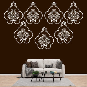 MMD DECORATION Mewari Print STENCIL Rajasthani Pattern Mewari Print ...