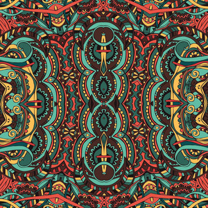 Artzfolio Abstract Traditional Motif Ornament Concept D10 Unframed ...