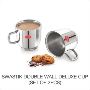 Swastik Housewares Pack of 2 Stainless Steel Swastik Housewares-Pack of ...